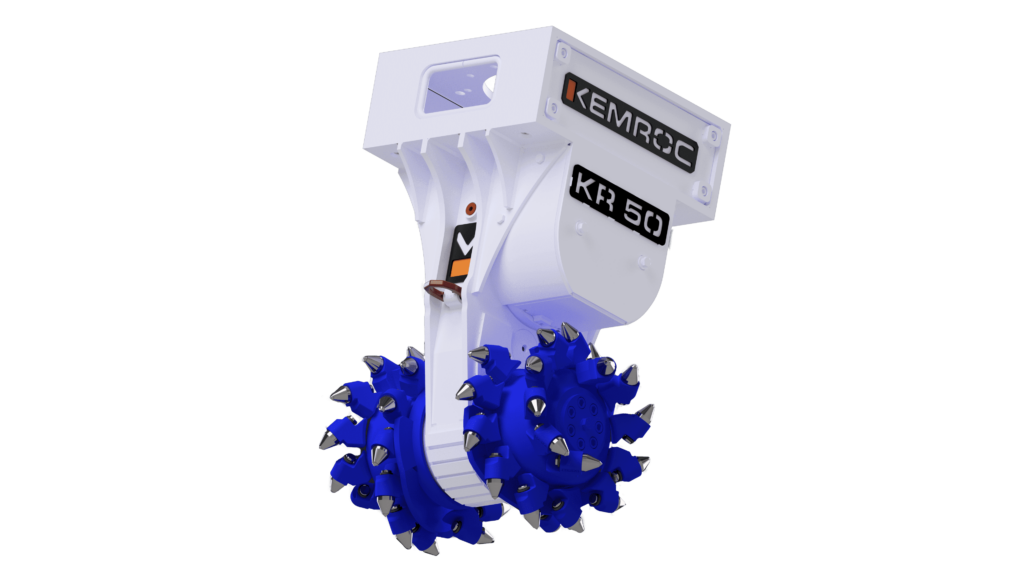 KR range - KEMROC - Cutter Attachments for Excavators