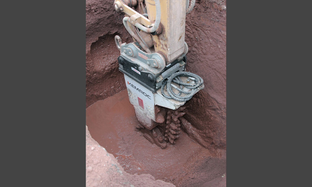 EK 100 - KEMROC - Cutter Attachments for Excavators