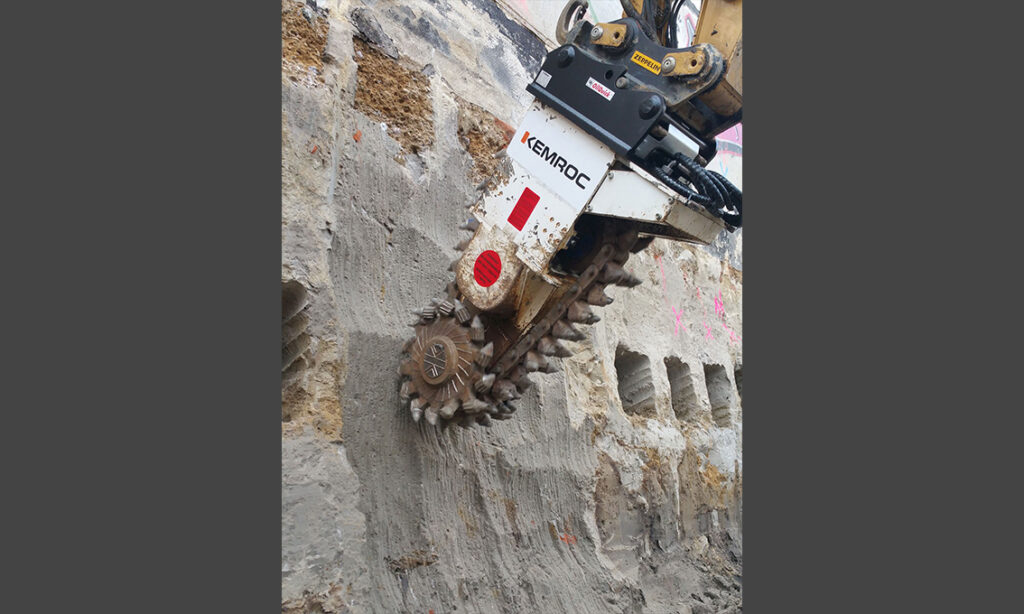 EK 100 - KEMROC - Cutter Attachments for Excavators