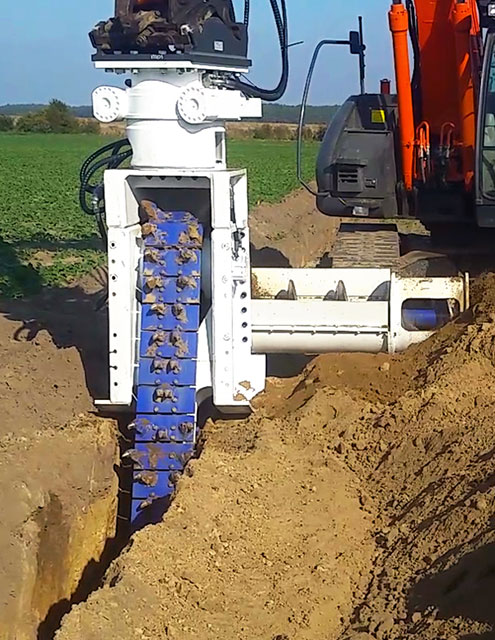 KTR 130 - KEMROC - Cutter Attachments for Excavators